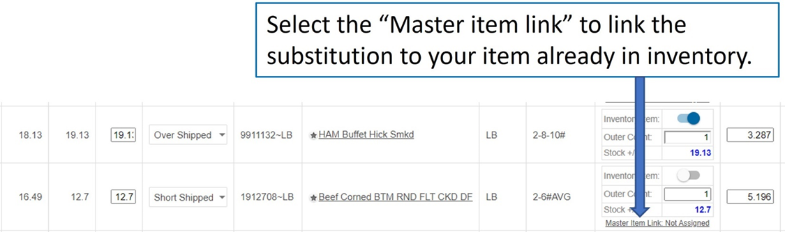 Inventory & Receiving