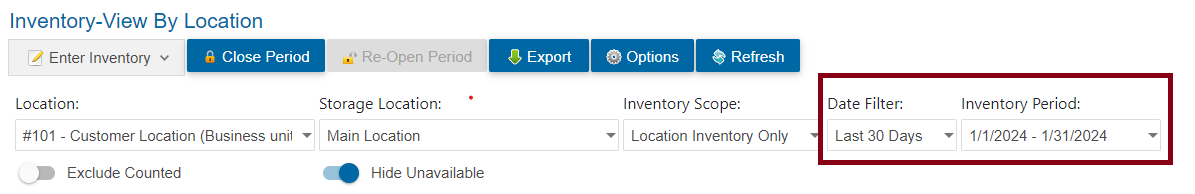 User Guide for Inventory Enhancements