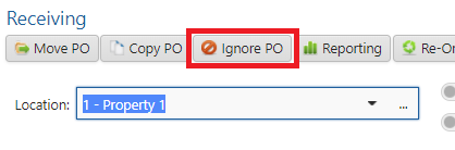 Ignoring Cancelled Orders