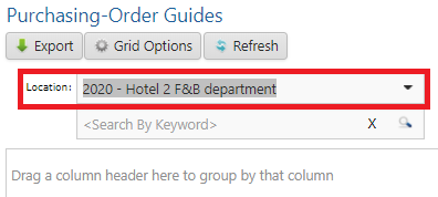 Creating Custom Order Guides